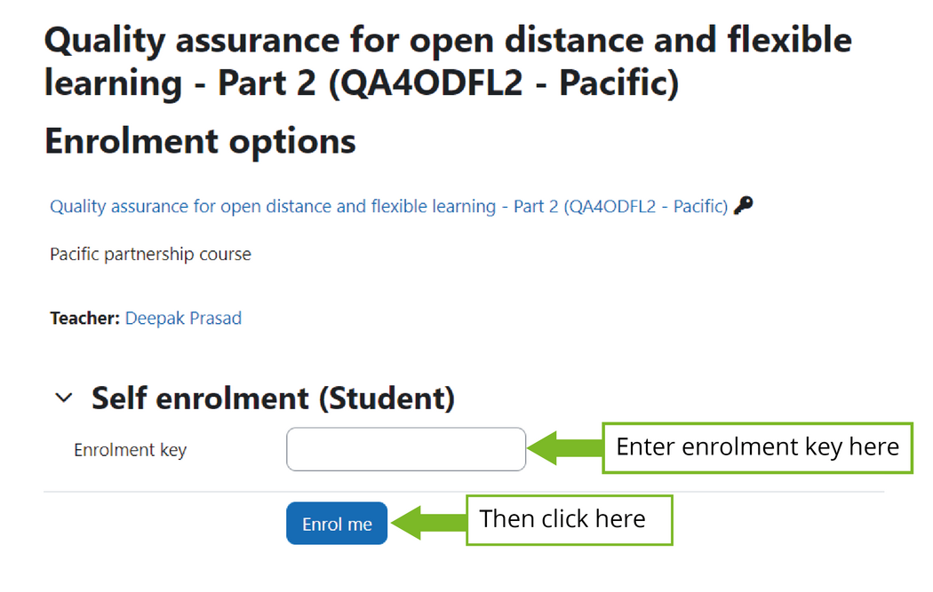 QA4ODFL2/Orientation/Moodle - WikiEducator